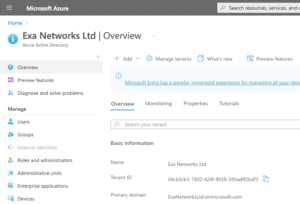 Initial SurfProtect Setup | Exa Networks