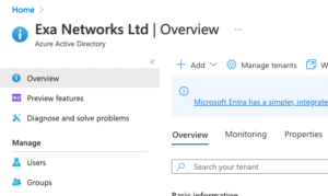 Initial SurfProtect Setup | Exa Networks