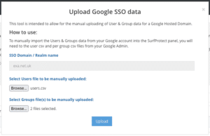 Initial SurfProtect Setup | Exa Networks