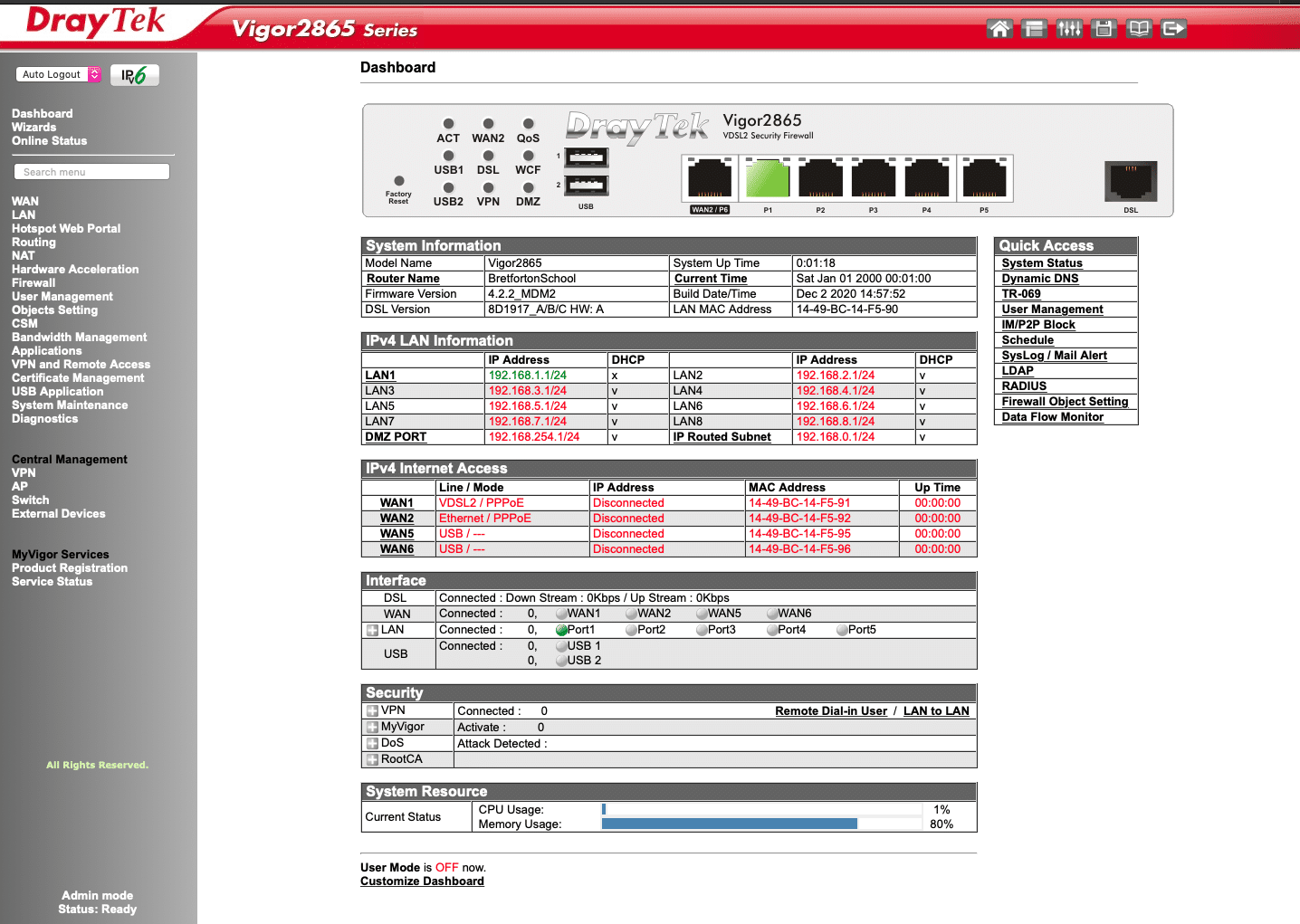 Configuring A Draytek Vigor Router | Exa Networks