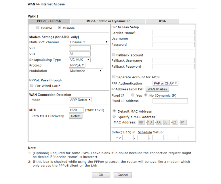 Configuring A Draytek Vigor Router | Exa Networks