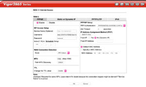 Configuring A Draytek Vigor Router | Exa Networks